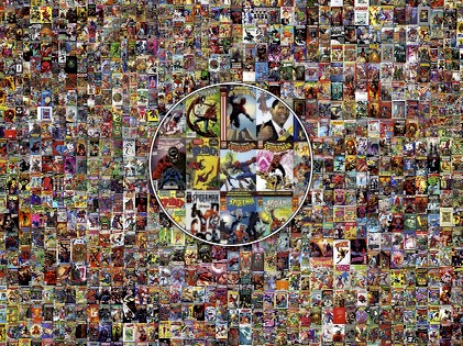 Spider-Man Comics Collage